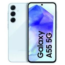 Samsung Galaxy A55 5G 128GB Awesome Iceblue Smartphone – 6,6 Zoll Super AMOLED, 50MP Triple-Kamera, 8GB RAM, 5G