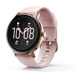 Hama 178608 Smartwatch "Fit Watch 4910" in Roségold - Bluetooth, Herzfrequenz, Blutsauerstoffmessung