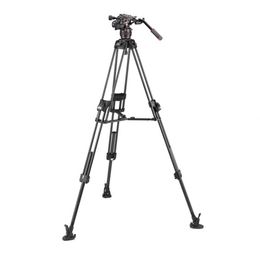 Manfrotto Nitrotech 608 mit Stativ 645 Fast Twin
