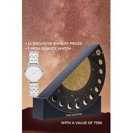 Paul Valentine MOON Advent Calendar Jewellery & Watch Silver