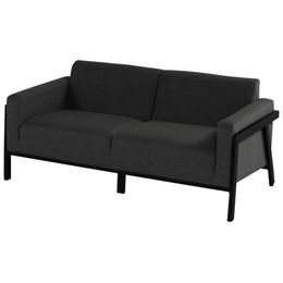 Hartman Frank 2-Sitzer Loungesofa Aluminium/Sunbrella schwarz