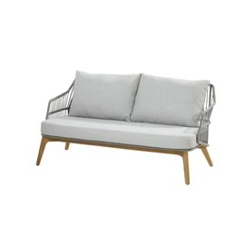 4Seasons Sempre 2,5 Loungesofa Silver grey inkl. 4 Kissen