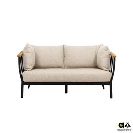 Apple Bee Condor Lounge 2-Sitzer Sofa Aluminium/Olefin