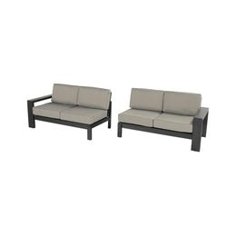 Hartman Titan Sofa Set Aluminium