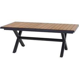 siena GARDEN Sincro Ausziehtisch 200(260)x100cm Teak FSC