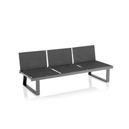 Kettler Rasmus Lounge 3-Sitzer/Liege Aluminium/Outdoorgewebe