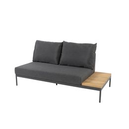 4Seasons Taste Sakura 2-Sitzer Sofa links oder rechts Antrazit inkl. 3 Kissen