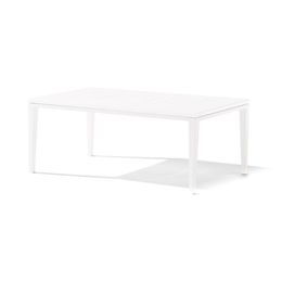 SIEGER Cannes Loungetisch 110x60x40 cm weiß/weiß