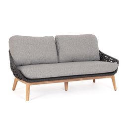 Bizzotto Tamires Sofa Aluminium/Teak