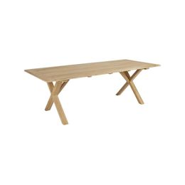 Brafab Brutus Gartentisch Teak Natur 220x95x73 cm