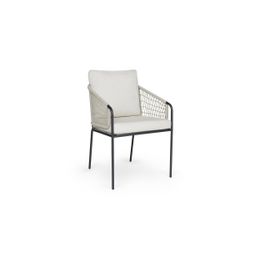 SUNS REVELLO Dining Chair Fishbone weaving/Edelstahlgestell