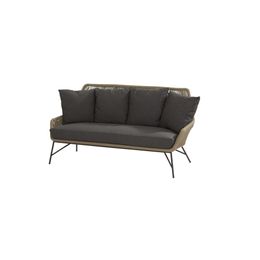 4Seasons Ramblas 2,5-Sitzer Sofa Taupe inkl. 5 Kissen