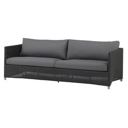 Cane-Line Diamond 3-Sitzer Sofa inkl. Kissen