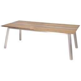 Zebra Linax Ausziehtisch Teak 220/280x100 cm