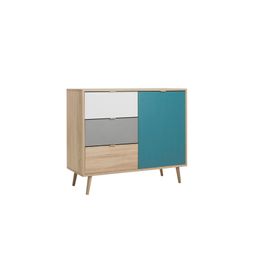 Finori Cuba 1 Kommode/Tricolor/Holzwerkstoff