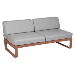 Fermob Bellevie 2 Sitzer Lounge Modul Mitte Aluminium