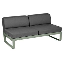 Fermob Bellevie 2 Sitzer Lounge Modul Mitte Aluminium