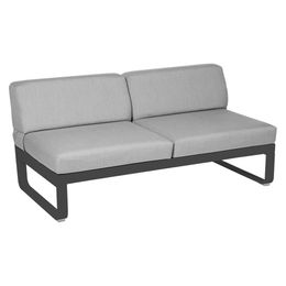 Fermob Bellevie 2 Sitzer Lounge Modul Mitte Aluminium