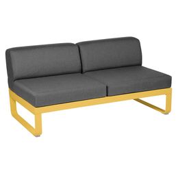 Fermob Bellevie 2 Sitzer Lounge Modul Mitte Aluminium