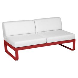 Fermob Bellevie 2 Sitzer Lounge Modul Mitte Aluminium