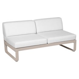 Fermob Bellevie 2 Sitzer Lounge Modul Mitte Aluminium