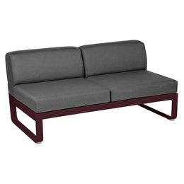 Fermob Bellevie 2 Sitzer Lounge Modul Mitte Aluminium