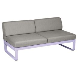 Fermob Bellevie 2 Sitzer Lounge Modul Mitte Aluminium