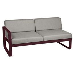 Fermob Bellevie 2 Sitzer Lounge Modul Links Aluminium