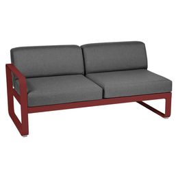 Fermob Bellevie 2 Sitzer Lounge Modul Links Aluminium