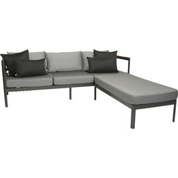 Stern Viggo Loungesofa/Hocker Aluminium/Textilen 100% Polyacryl