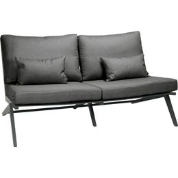 Stern Jackie 2-Sitzer Loungesofa Aluminium/100% Polyacryl