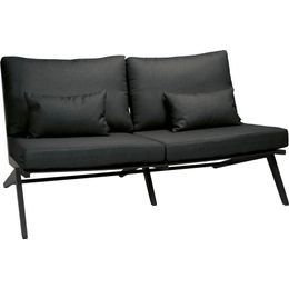 Stern Jackie 2-Sitzer Loungesofa Aluminium/100% Polyacryl