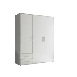 Pol-Power Pol Power Valencia Kleiderschrank Laminat 3 Türen 155x195x60 cm