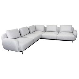 Cane-Line Aura Ecksofa 262x262x68 cm Aluminium