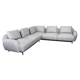 Cane-Line Aura Ecksofa 262x262x68 cm Aluminium