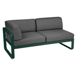 Fermob Bellevie 2-Sitzer Lounge Modul Links Aluminium