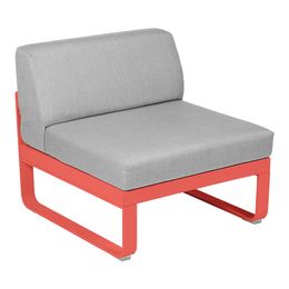 Fermob Bellevie 1 Sitzer Lounge Modul Mitte Aluminium