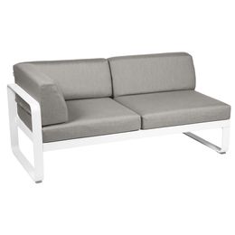 Fermob Bellevie 2-Sitzer Lounge Modul Links Aluminium