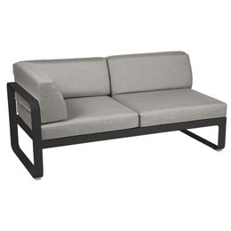 Fermob Bellevie 2-Sitzer Lounge Modul Links Aluminium