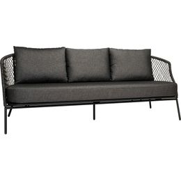 Stern Odea 3-Sitzer Loungesofa Aluminium/Outdoorstoff