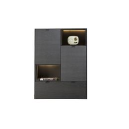 xooon Elements Highboard mit LED Eiche + 2 Türen 90x120 cm