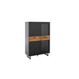 MCA Cesena Highboard Holzwerkstoff/Schwarzgrau