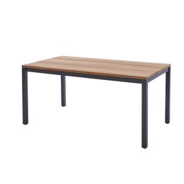 Diamond Garden Ravenna Tisch Edelstahl/Recycled Teak 160x90 - 210x100 cm