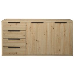 Mäusbacher Mäusbacher Clyde Kommode mit 2 Türen und 4 Schubkästen 180x90x45 cm