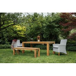 Diamond Garden Nizza Bank Recycled Teak