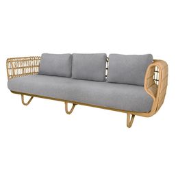 Cane-Line Nest 3 Sitzer Sofa Rattan Natural