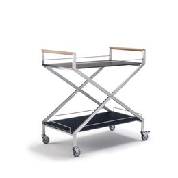 solpuri Trolley one Bar trolley Edelstahl/White/90x50 cm