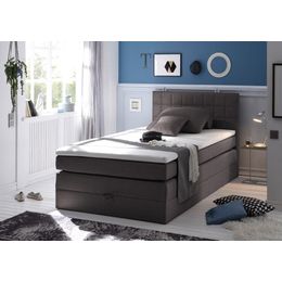 ED-Lifestyle Hawaii Boxspringbett 120x200 cm Anthrazit