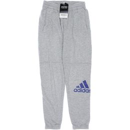 Adidas Herren Stoffhose, grau, Gr. 128