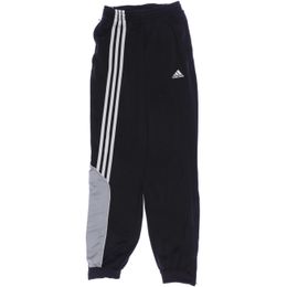 Adidas Herren Stoffhose, schwarz, Gr. 164